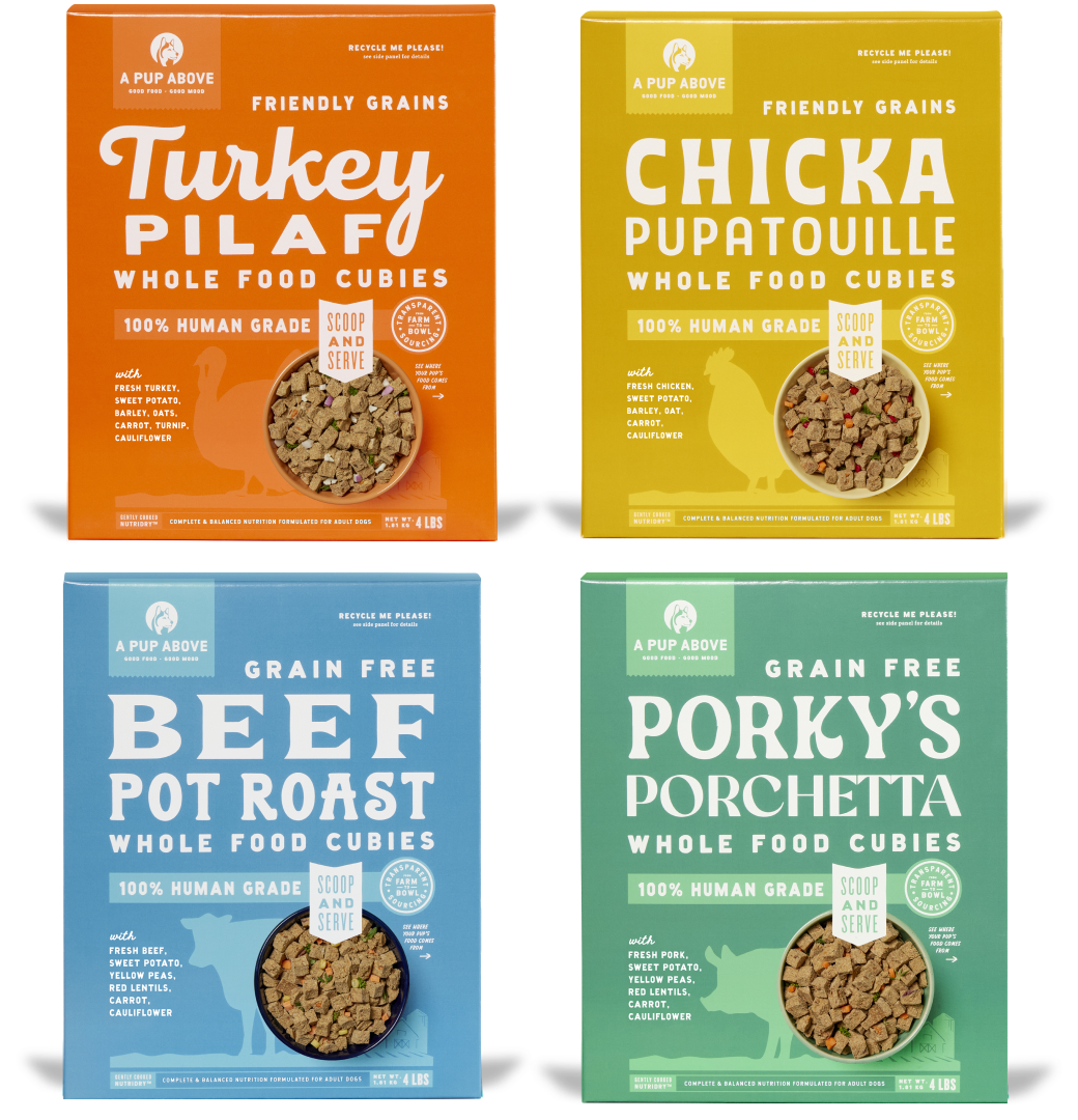Fresh Human-Grade Dog Food Cooked Sous Vide | A Pup Above
