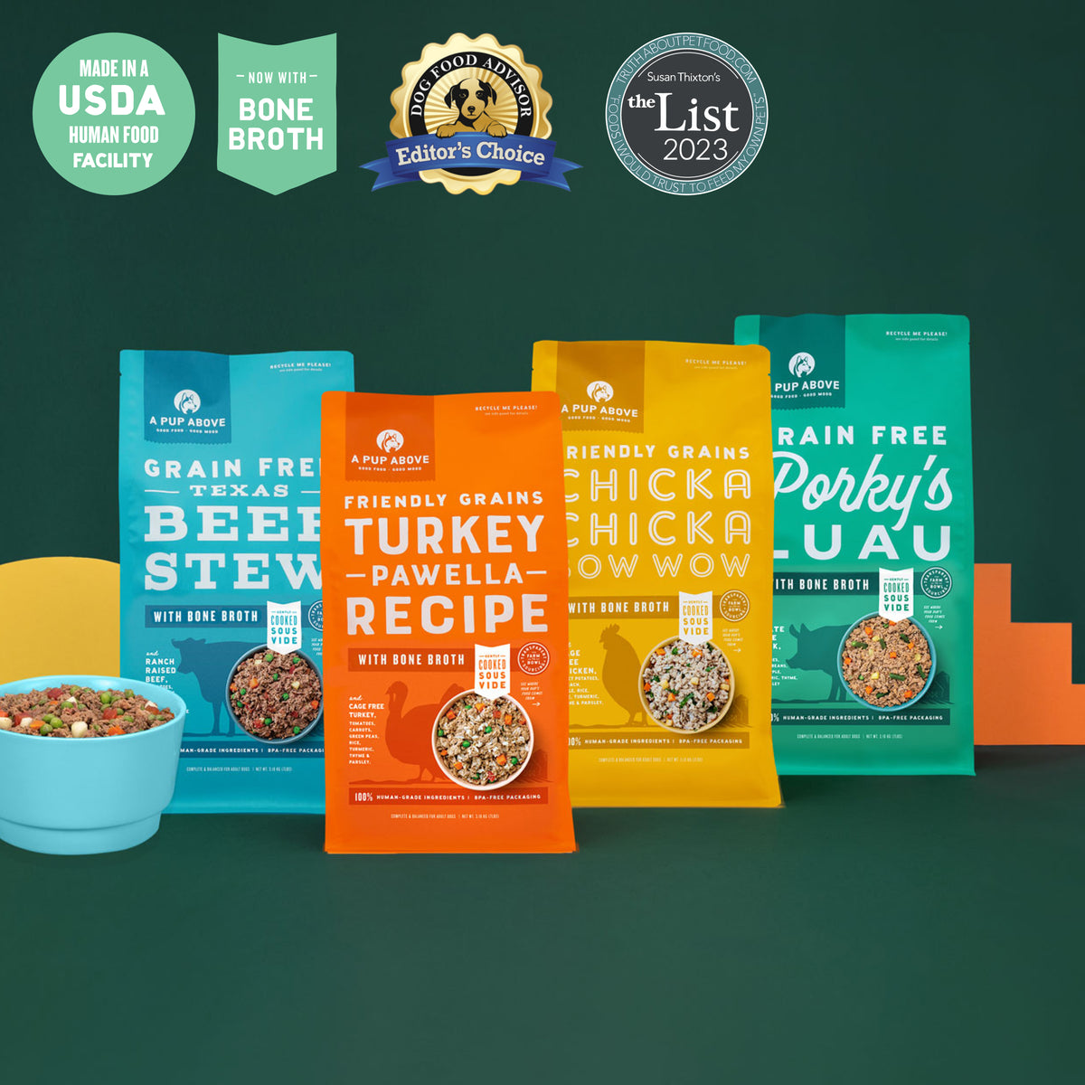 Dog Food Sampler Pack | A Pup Above